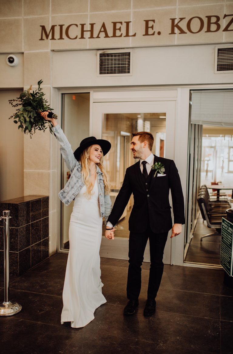 Intimate Courthouse Wedding - Miranda Schroeder Blog