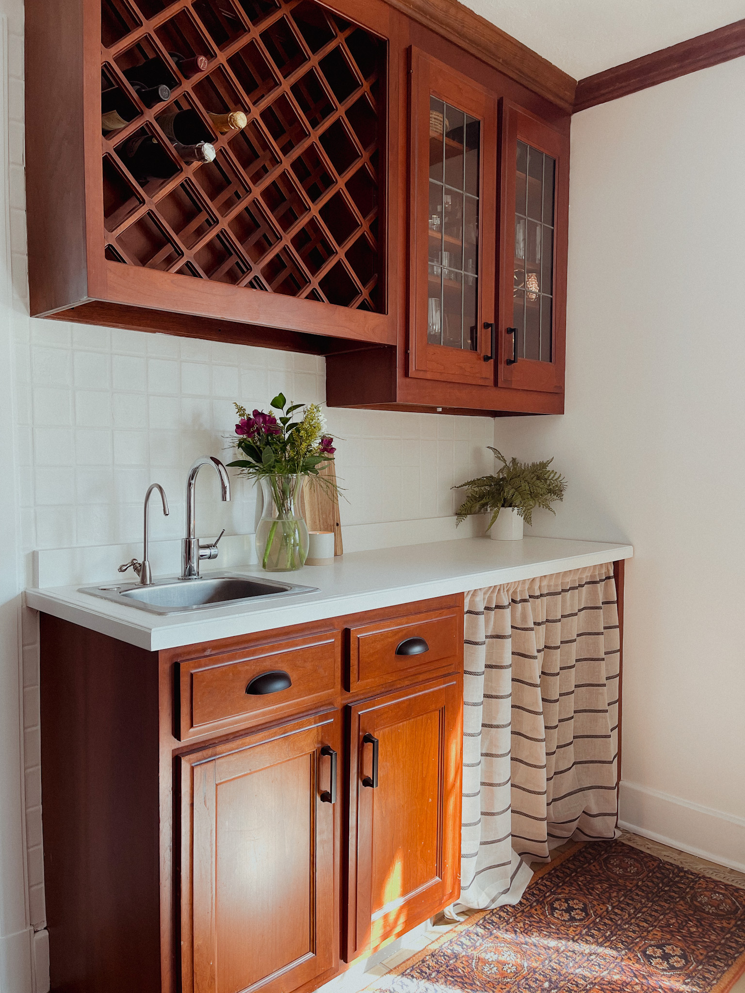 Kitchen Coffee Bar Makeover