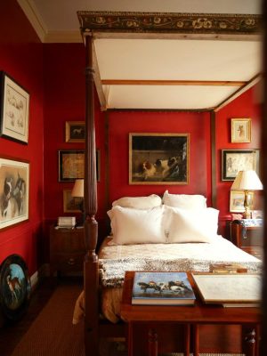 Bold, Red Rooms are All the Rage for 2024
